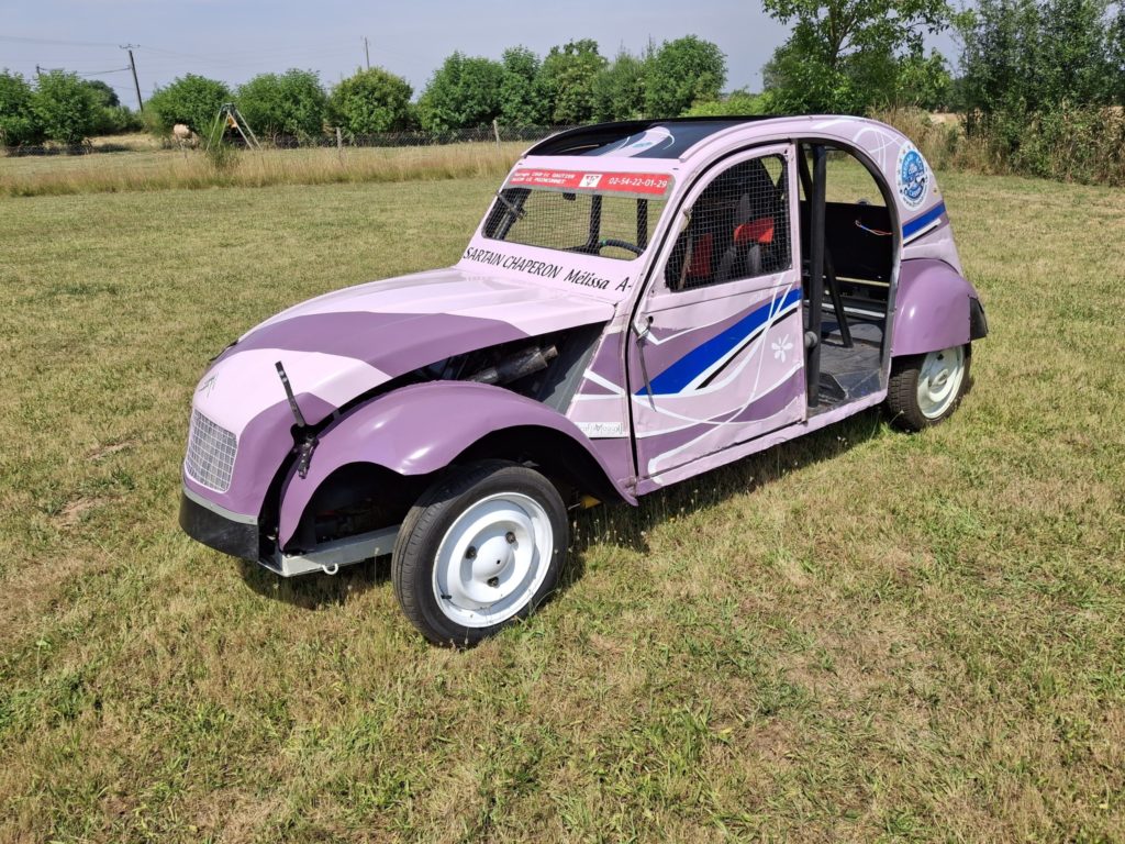 LA MAGNIFIQUE 2CV CROSS DE MELISSA ! | Actus & Infos - Méhari club Cassis